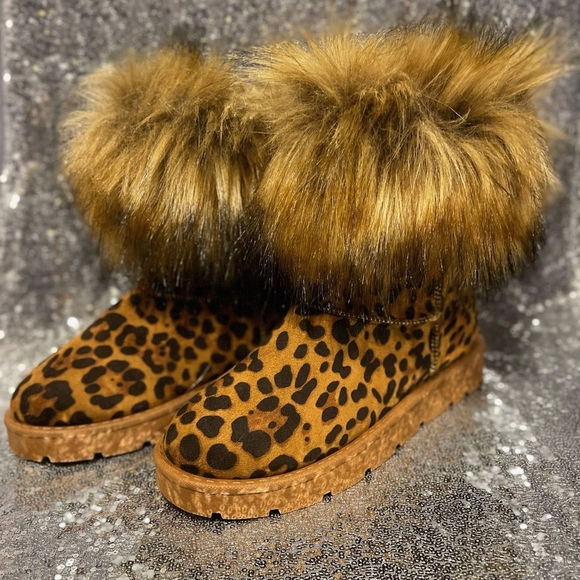 Rouge! | Shoes | Women Animal Print Boots | Poshmark